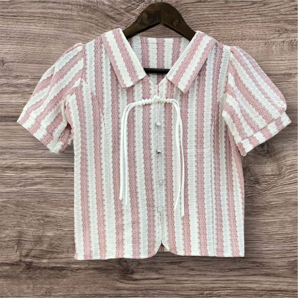 Rosy Ripple Blouse. – coolfairy